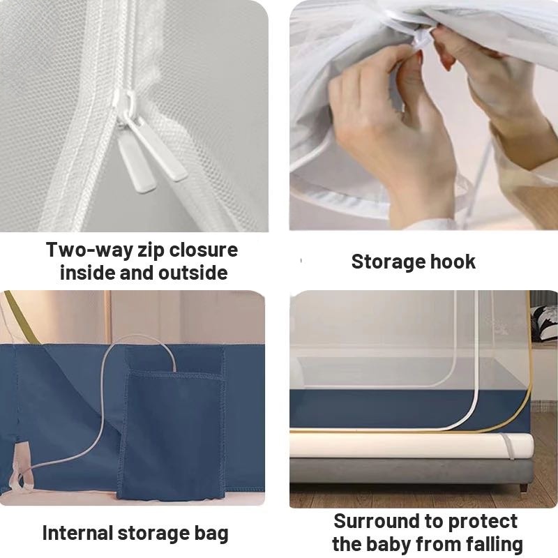 Mosquito net Tent Mosquito net kulambo No-Installation Foldable tent ...