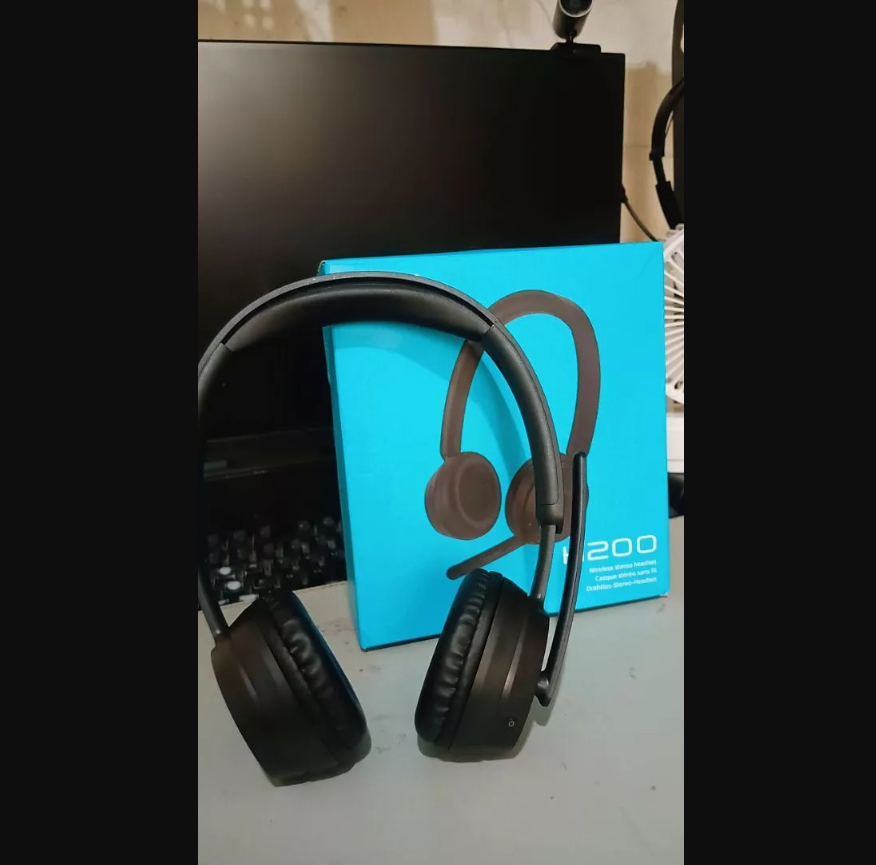 Rapoo H200 Wireless Stereo Headset - Black | Shopee Philippines