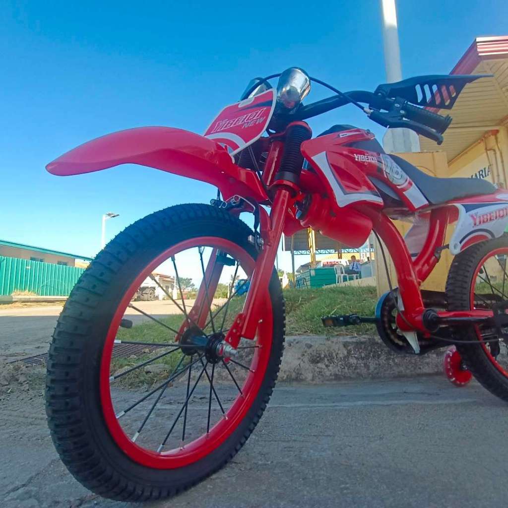 BIKE FOR KIDS Kids Bike for kids New motorcycle bike with balancer wheel 12/16 inches 7-10 Years ...