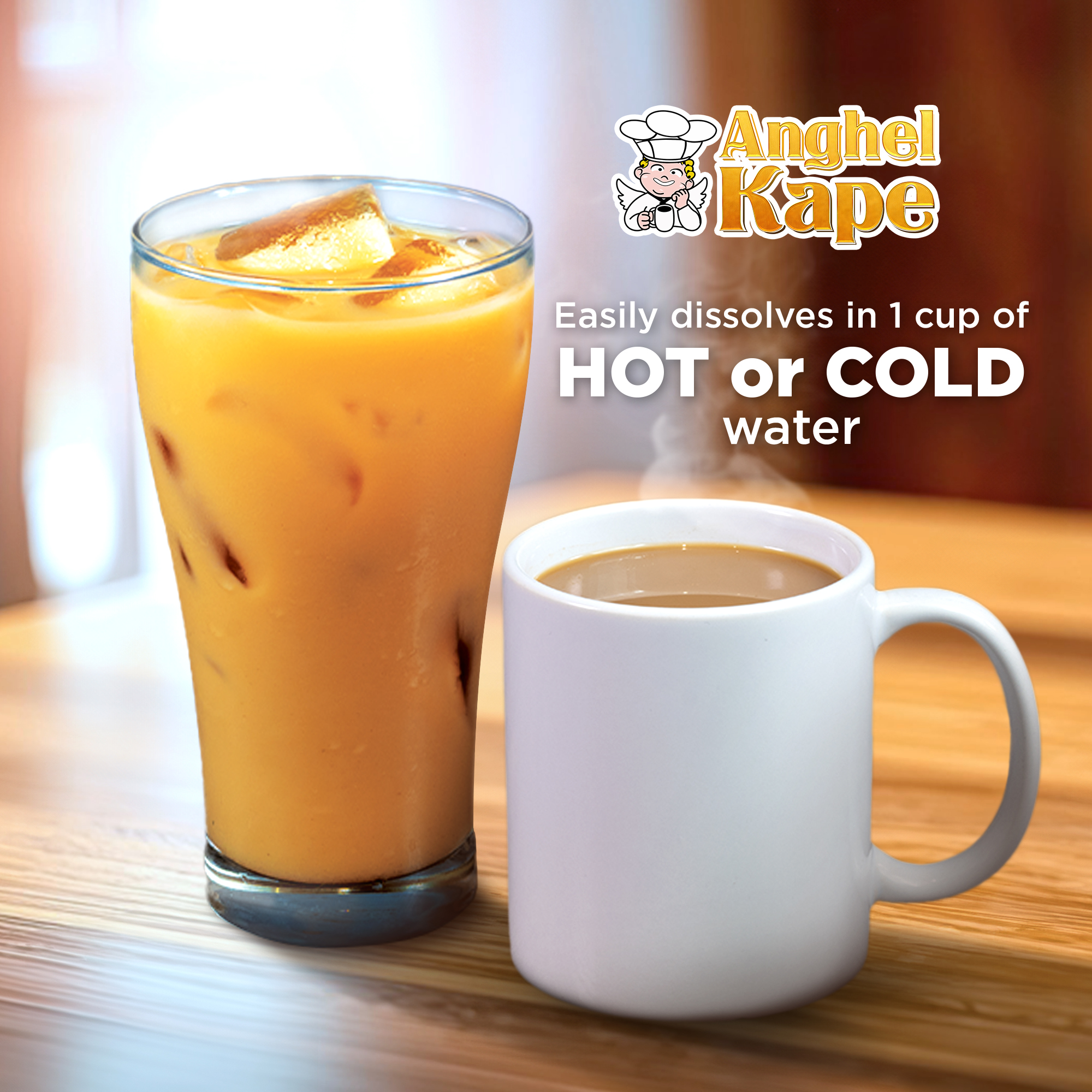 Anghel Kape Palm Sugar Latte Premium 3n1 Coffee 1pack/10pcs/200grams w ...