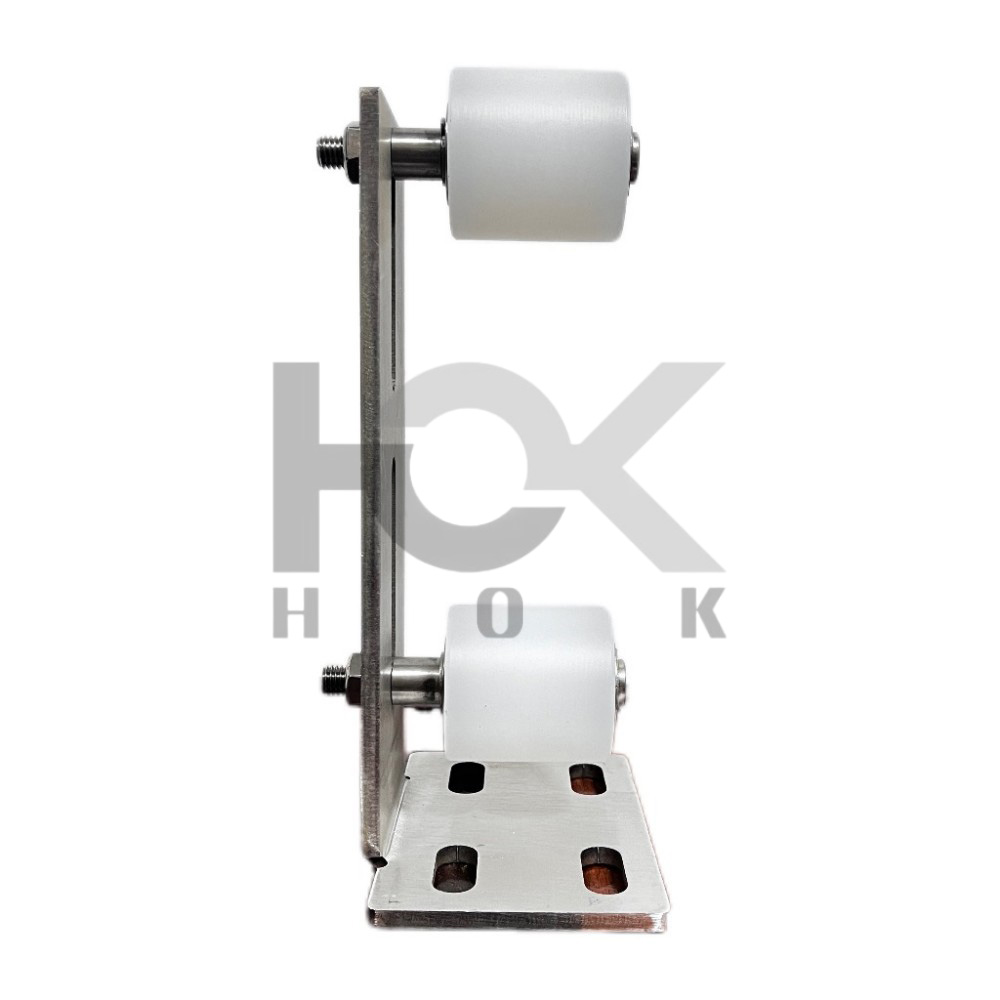 COD 304 stainless Sliding Gate Top Guide Roller set with L bracket ...
