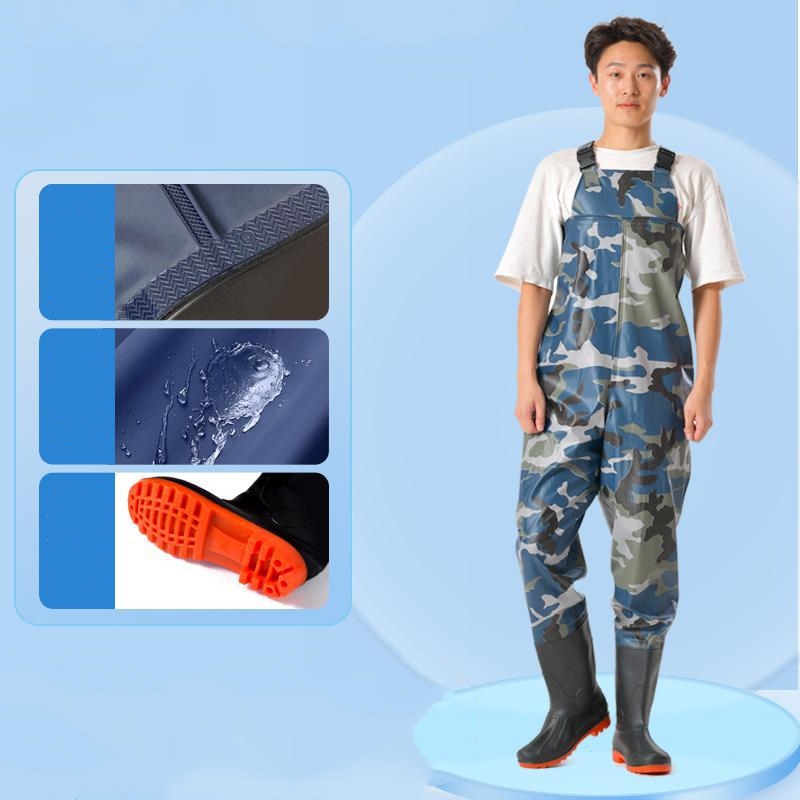 Jumper Boots Heavy Duty Waterproof Overalls Construction Coveralls ...