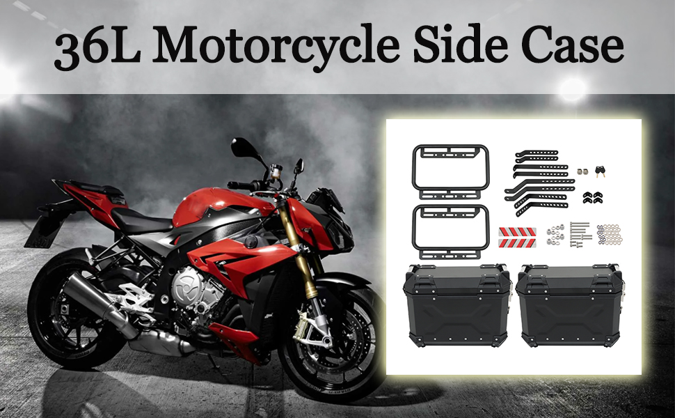 AENXRD Top Box Motorcycle Box 45L Givi Box Motorcycle Motorcycle side ...