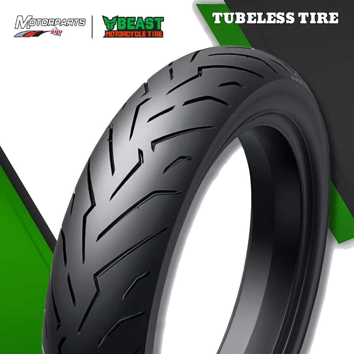 Beast Flash 10''12''13''14'' 17'' tubeless tire anti-skid tire original ...