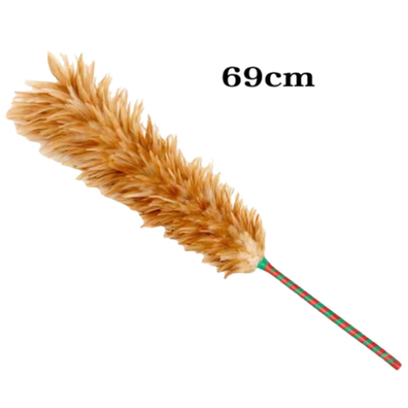 Dust Removal Brush Chicken Feather Large Feather Duster Chicken Feather ...