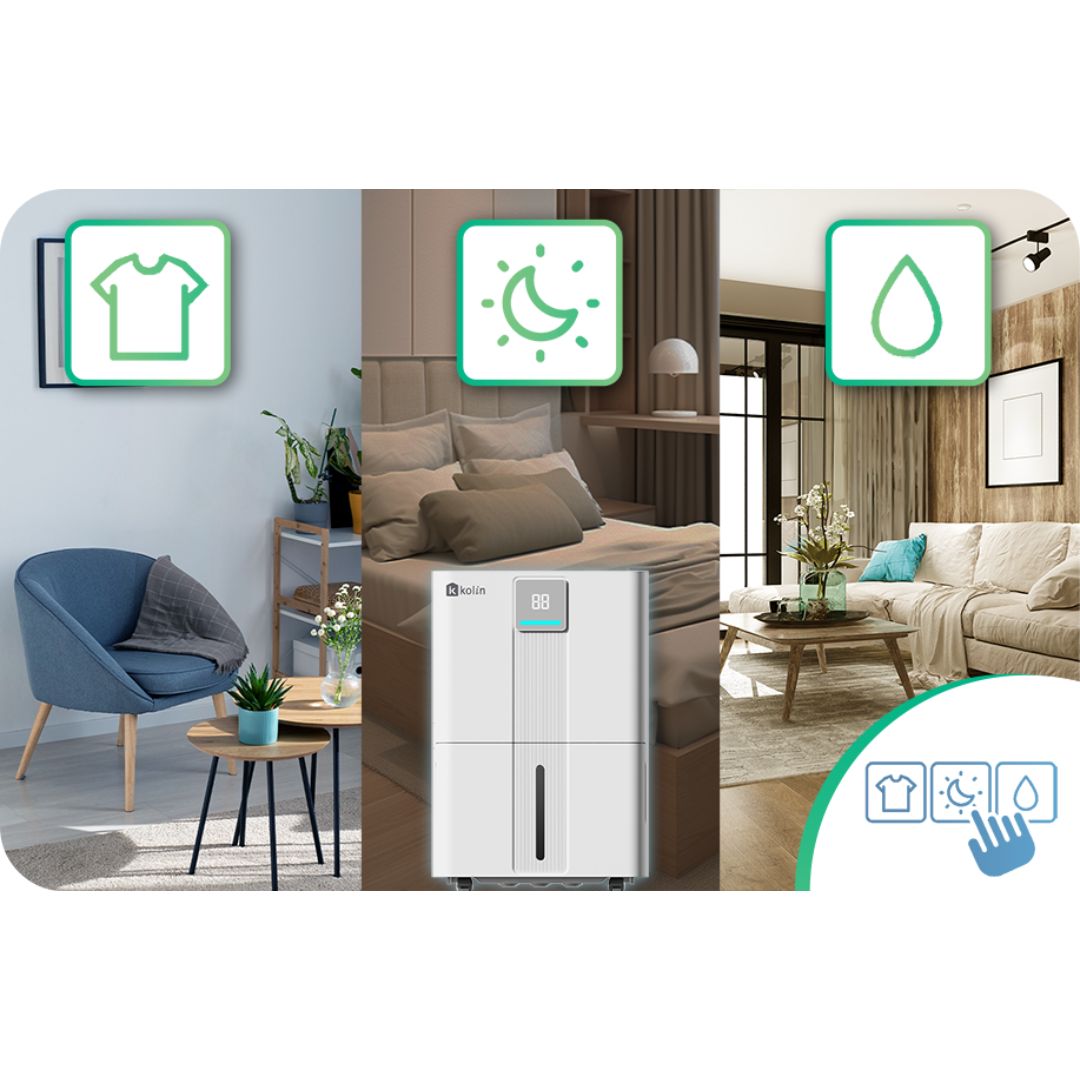 Kolin Dehumidifier 30L with DC Fan System KD-30L410 | Shopee Philippines