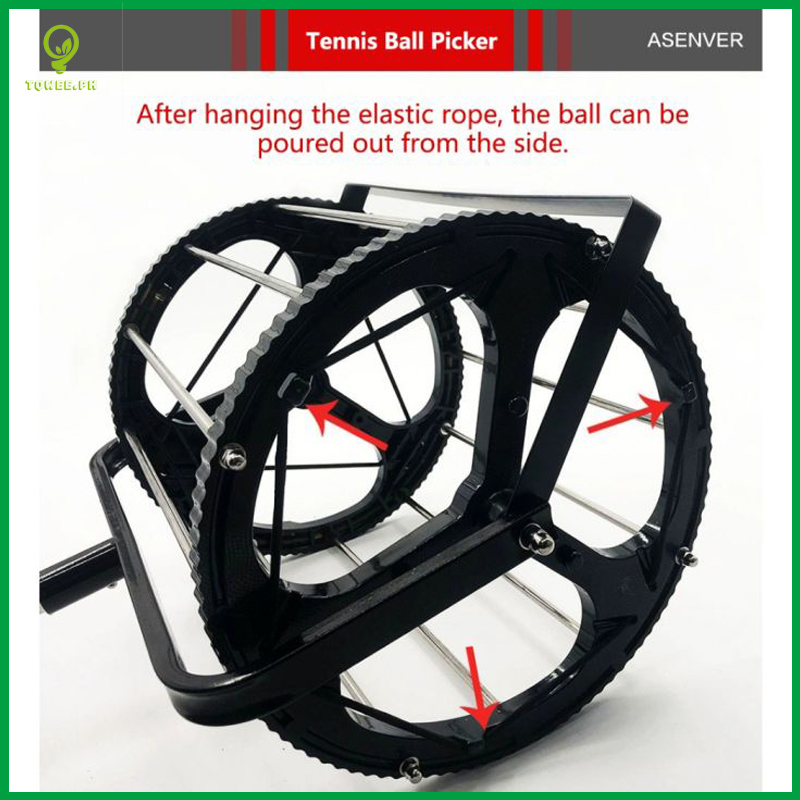 Tennis ball picker Roller ball pickup Essential for tennis training ...