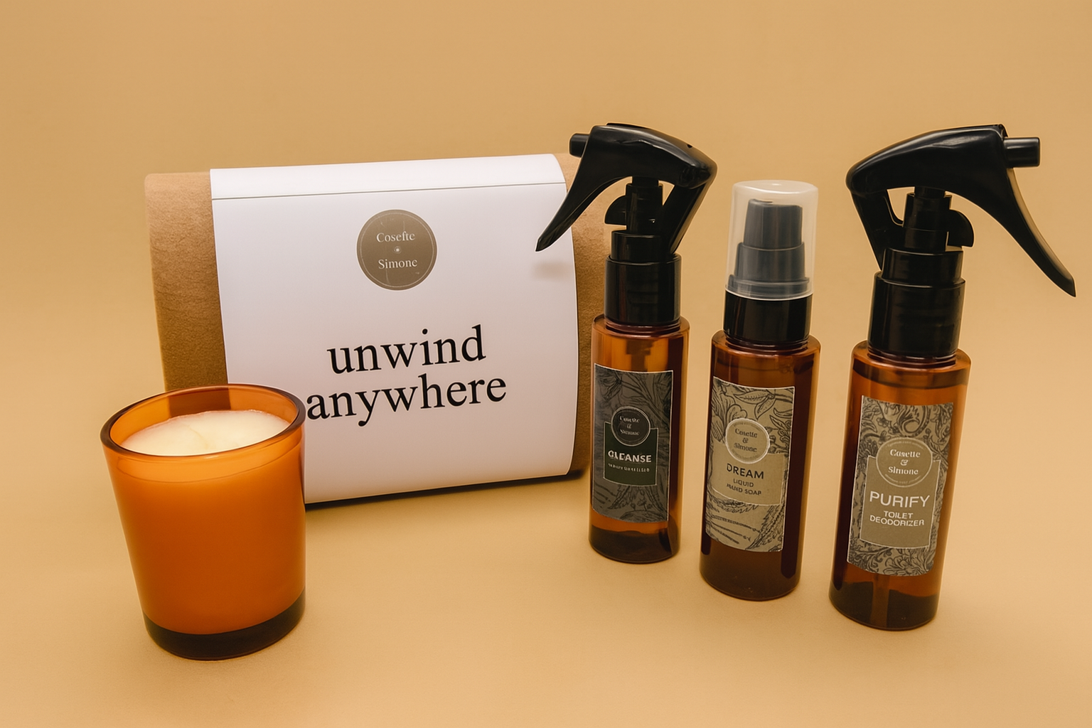 Cosette&Simone Travel Kit, Gift Set, Essentials Set, Self Care ...