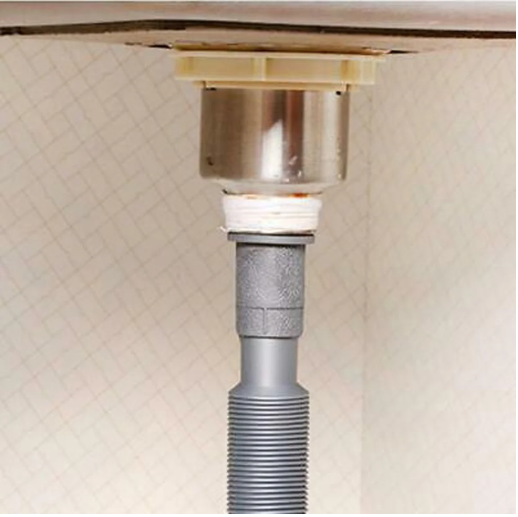 Expandable Flexible Hose Drain Pipe Tube Universal PVC Angle Extension ...