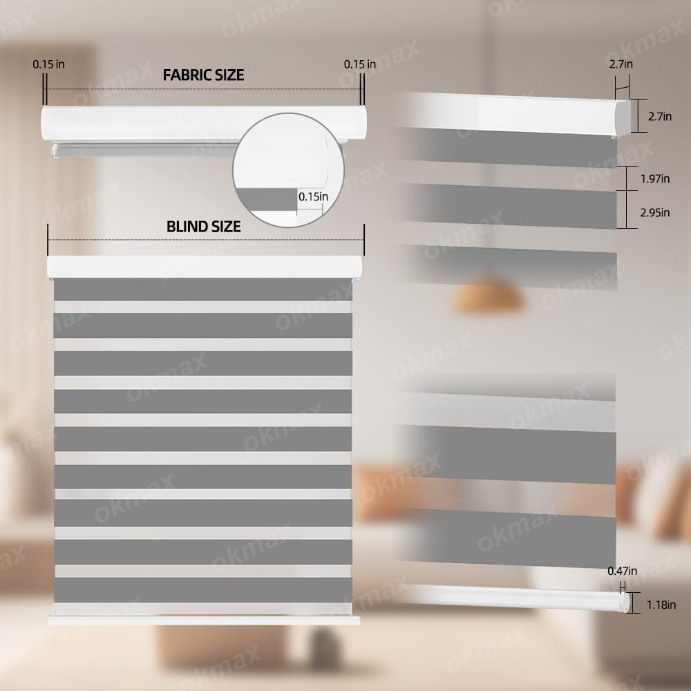 180cm/160cm/150cm/120cm/90cm Curtain Blinds for Windows Korean Blinds ...