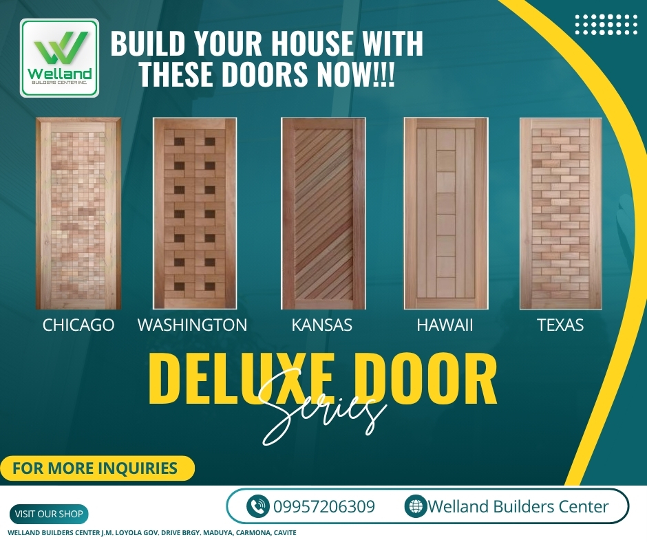 DELUXE SOLID - Main Door (Medium-High Security) - TEXAS SPECIAL Design ...