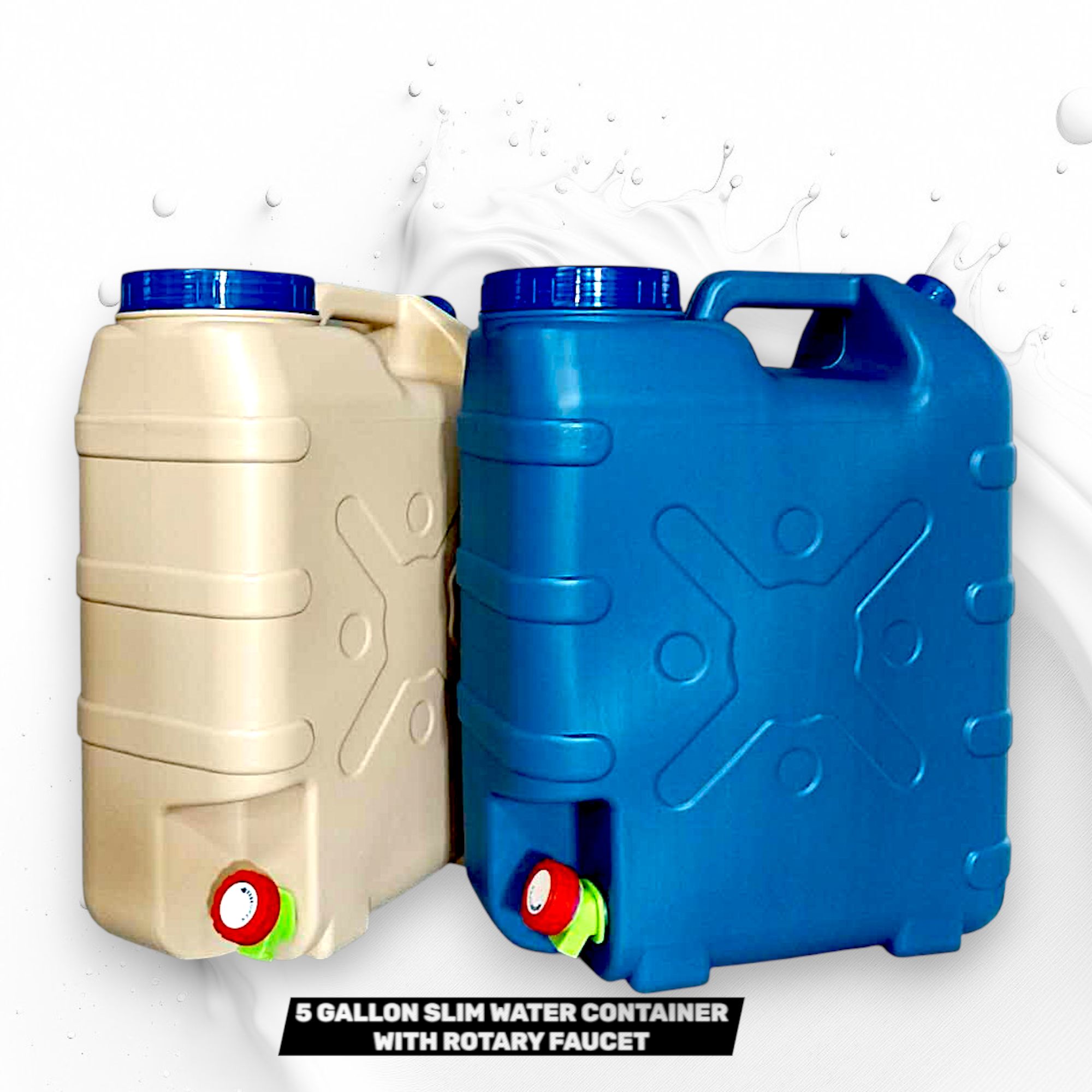5 GALLON WATER CONTAINER FOR MINERAL AND PURIFIED WATER CONTAINER ...