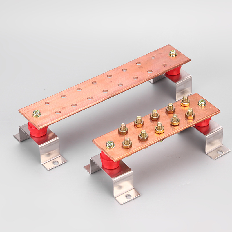 3x30/4x60 grounding copper bar, tinned copper bar, wiring copper bar ...