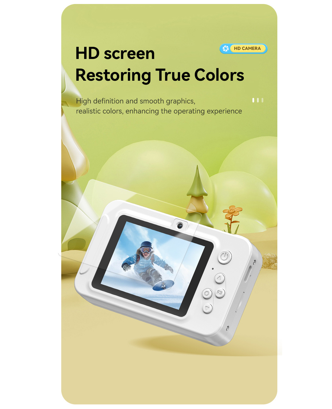 Digital Camera 4K HD For Photography Video CamcorderRechargeable Mini ...