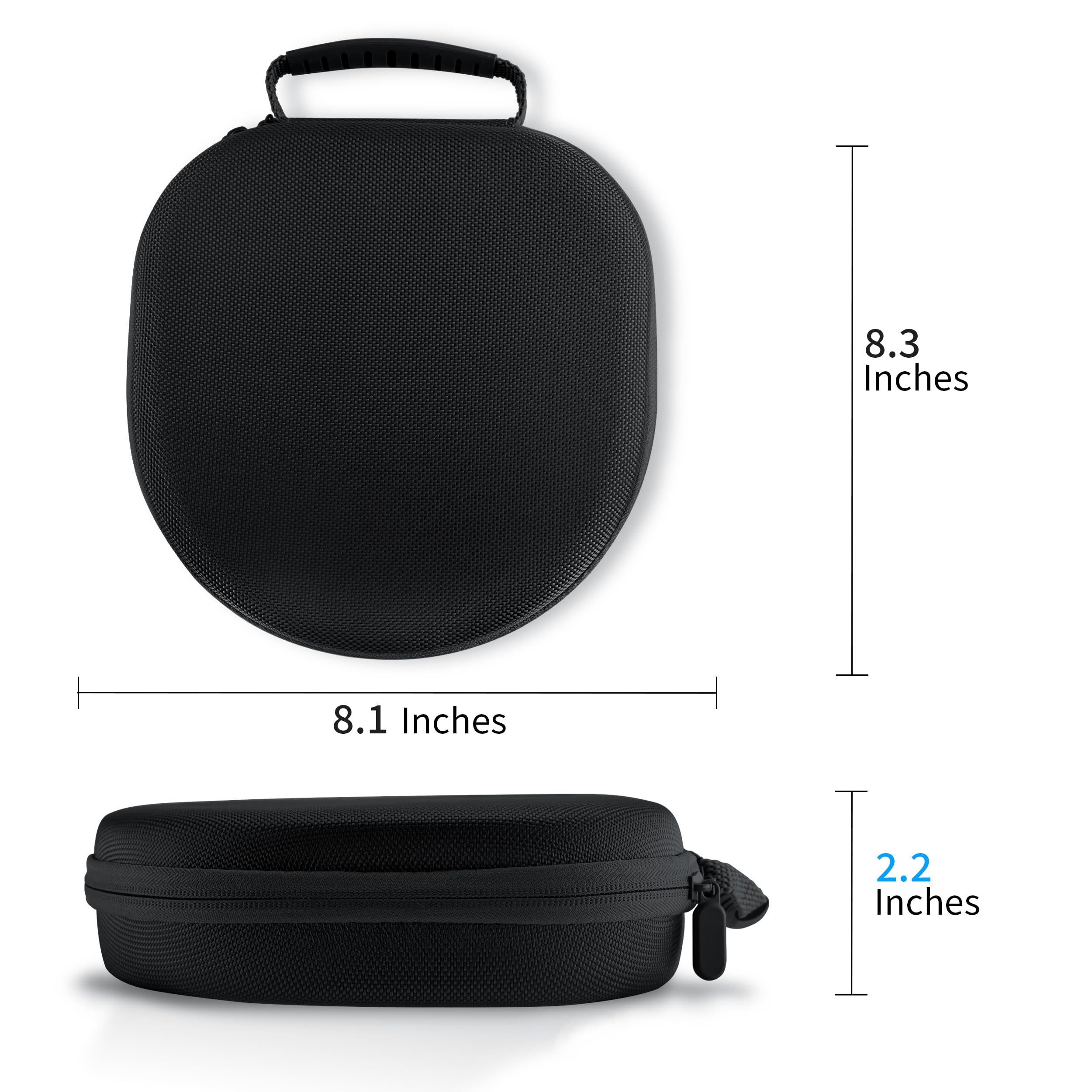 Universal Durable EVA PU Oxford Cloth Headphone Carrying Case ...