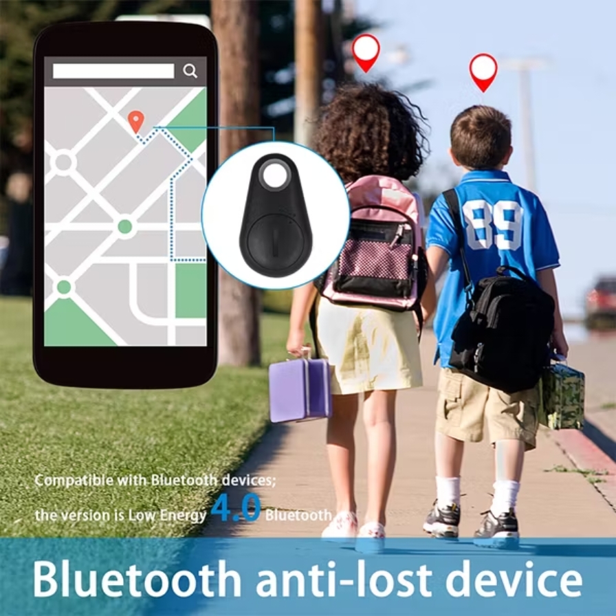 Mini Wireless GPS Tracker Wallet Kids Pet Anti Loss Alarm pet Tracker ...