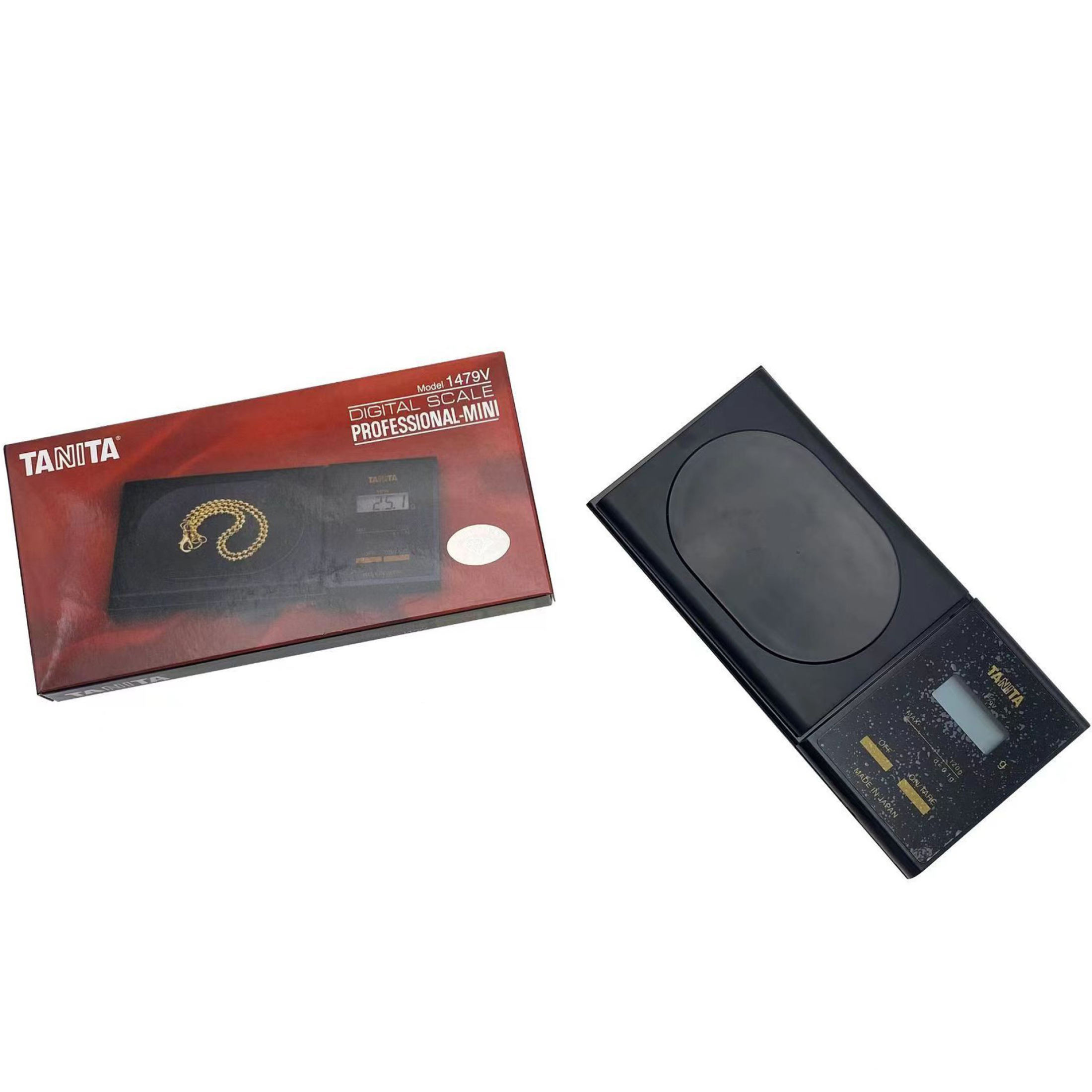 TANITA Digital Pocket Scale 120g/0.1g - Accurate Jewelry, Food, Gram ...