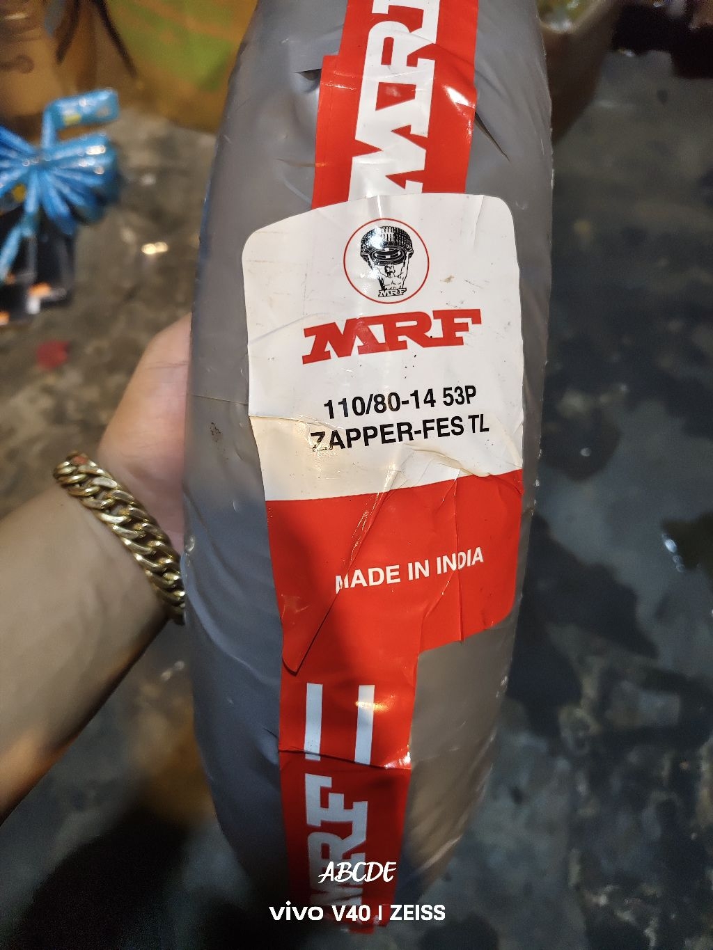 Mrf tire tubeless 110/80x14 | Shopee Philippines