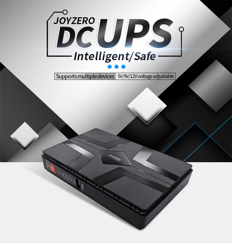 JOYZERO Smart DC UPS 12V – Long-Lasting Backup for Workstations ...