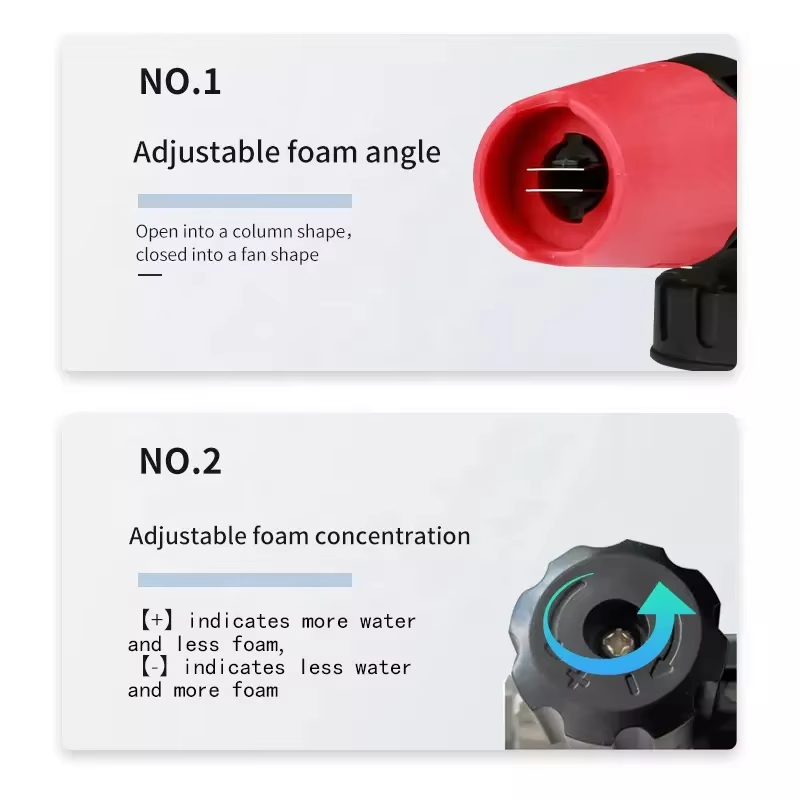Foam Sprayer Nozzle Car Wash Foamer Nozzles Pressure Washer Foam Canon ...
