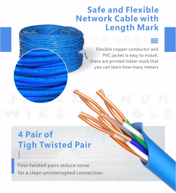 Allan Cat6 Lan Cable 305m Pisowifi/Piso wifi/pisonet/piso net/wifi/cat6 ...