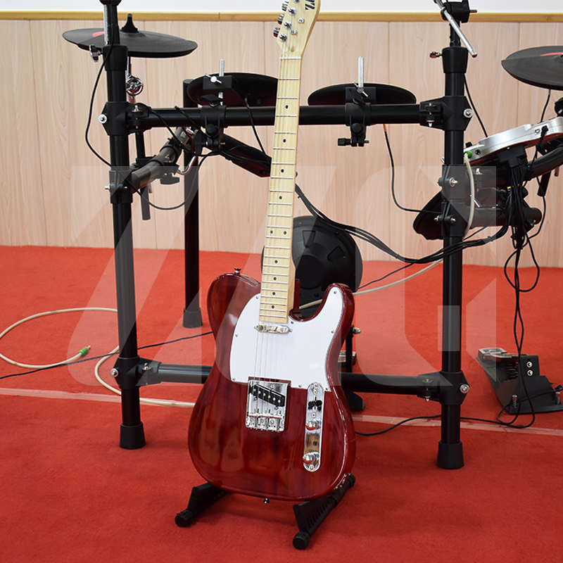 ZLG 6-String Telecaster Red Electric Guitar with Amplifier Alnico pick ...
