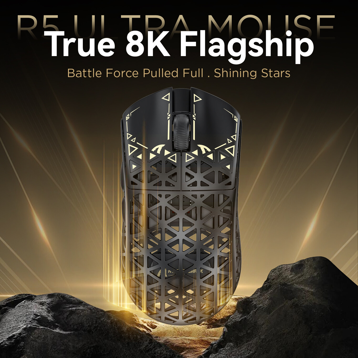 [Attack Shark Promo] ATTACK SHARK R5 Ultra Carbon Fiber Wireless 8K ...