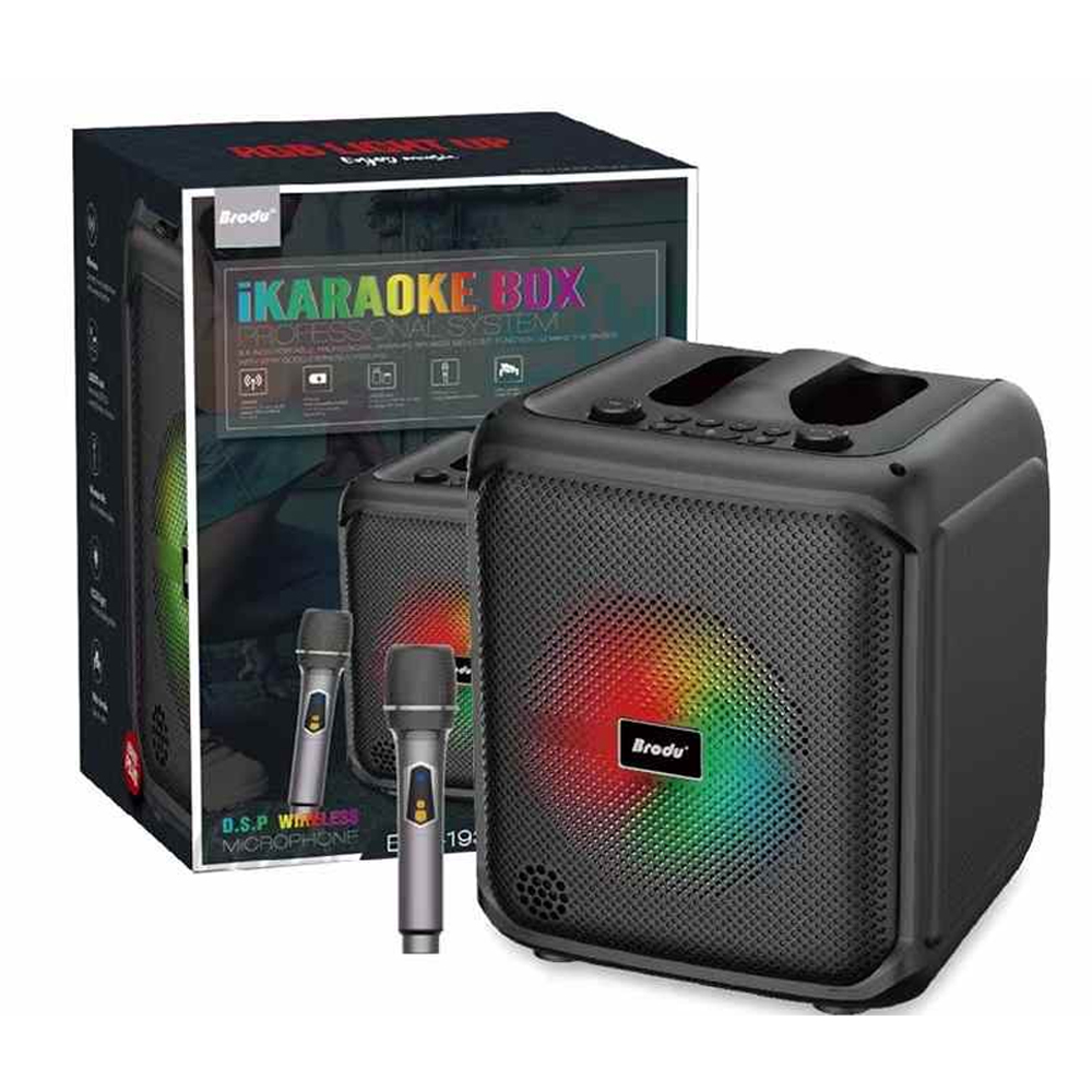 Brodu BTS-1935 6.5 inch IKARAOKE BOX professional system Bluetooth ...