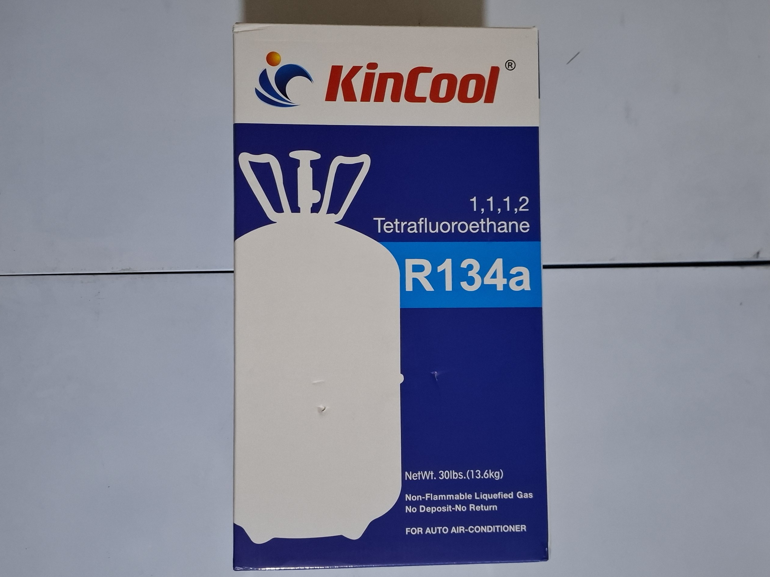 Kincool 134a Freon Refrigerant | 13.6kg | R134a | Car Aircon Parts ...