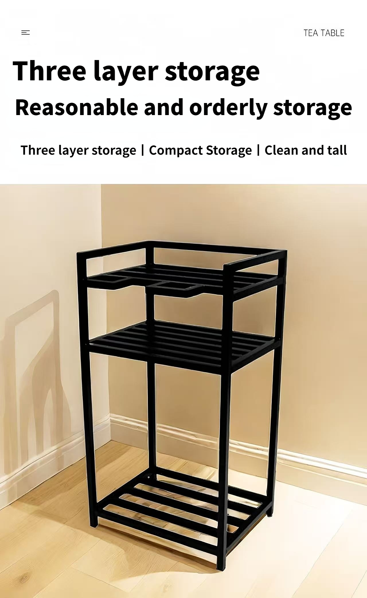 Heavy Duty Water Gallon Rack Stand Carbon Steel Multi-Tier Storage ...