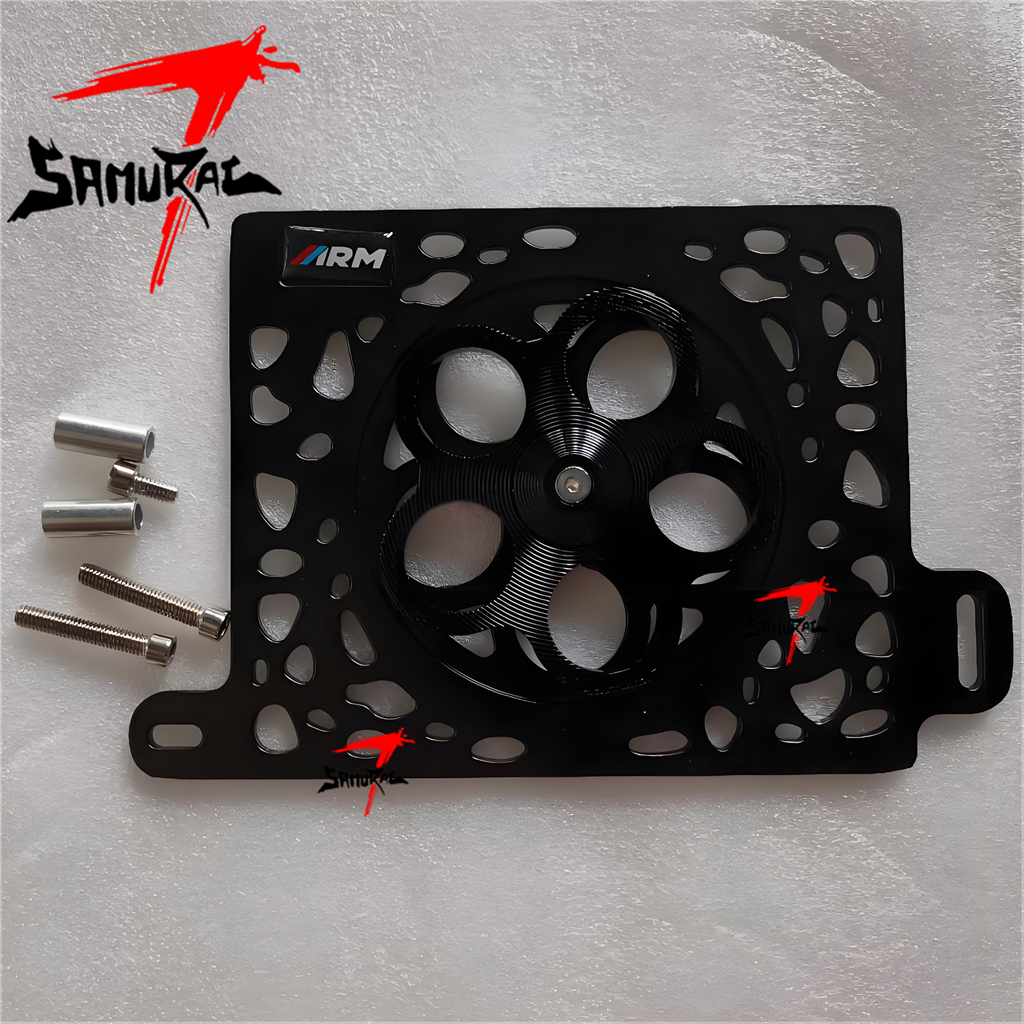 ARM Radiator Cover Windmill Full CNC 2-Color Spinner Design For Nmax V1 ...