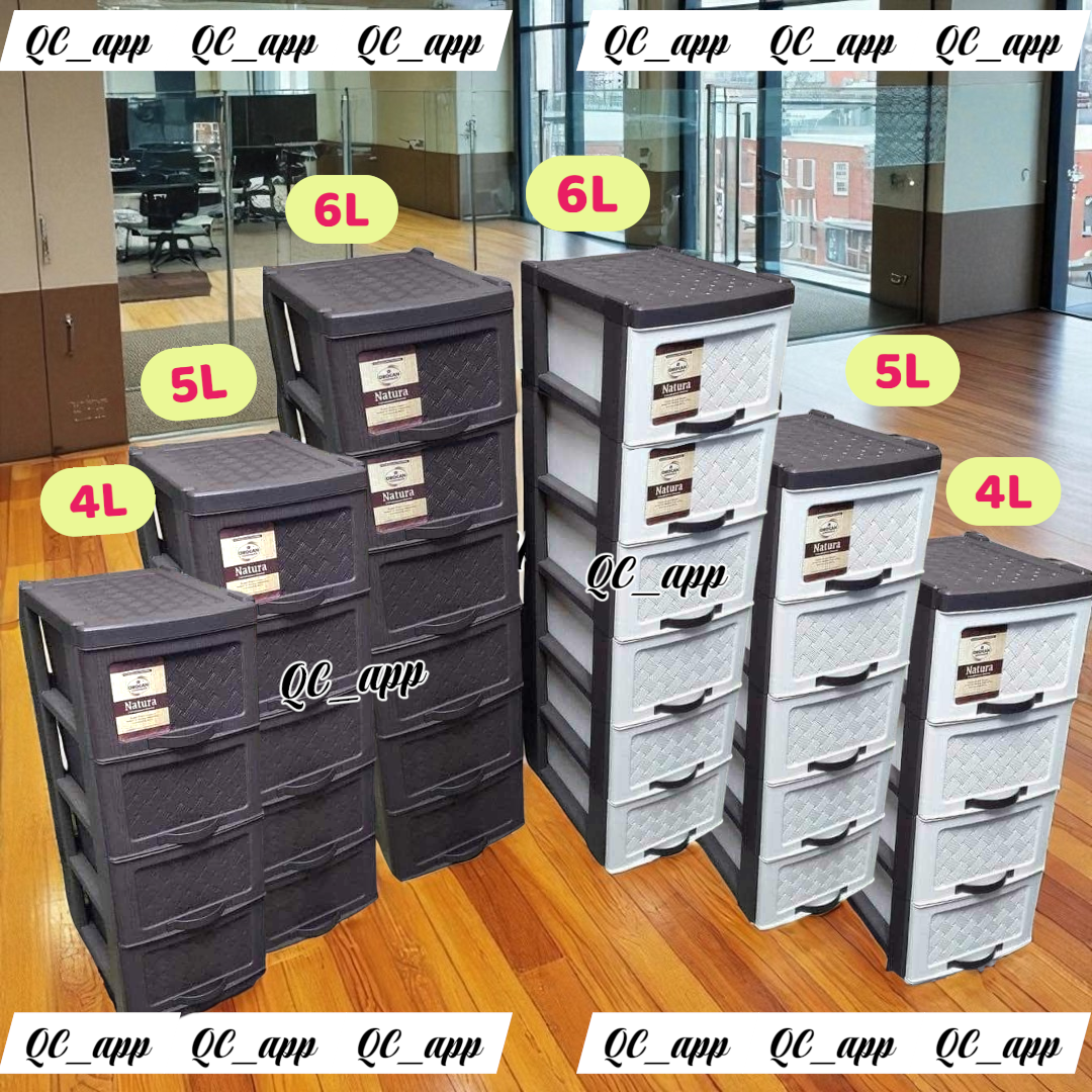 OROCAN SLIM DRAWER (RANDOM COLOR) SLIM DRAWER Rattan Natura Caha De Oro ...
