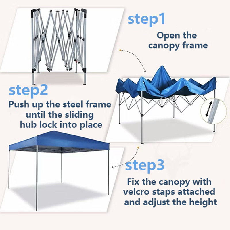 Retractable Tent Buy One Take one Car tent Outdoor Stall tent 3X3 ...