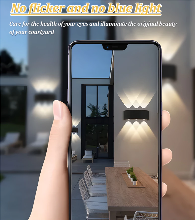 Luxy 8/6/4W LED Wall Lamp Outdoor Indoor IP65 Waterproof Wall light ...