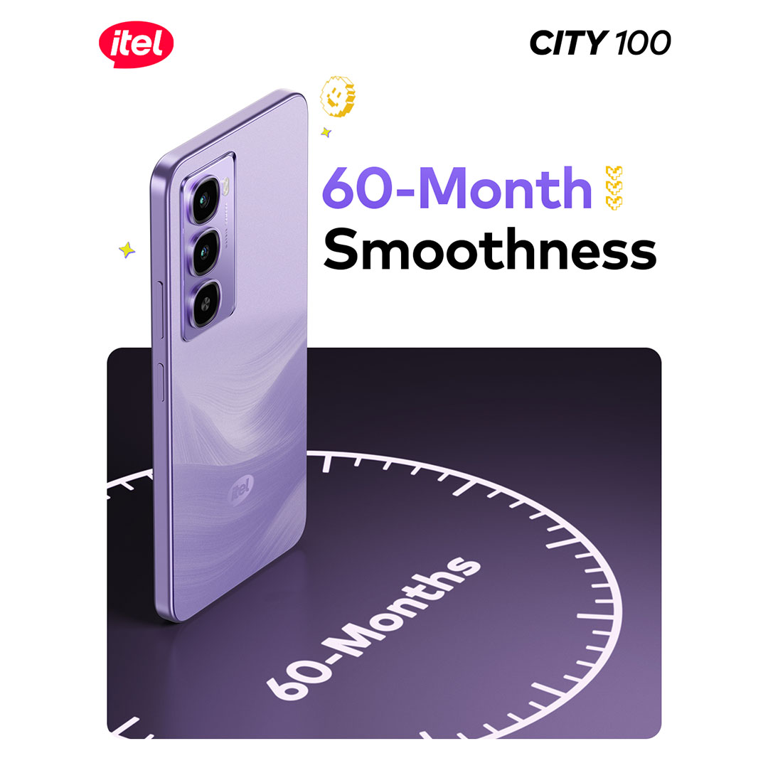 itel CITY 100 24GB (8+16GB Extended RAM) + 128GB ROM | IP64 Drop ...