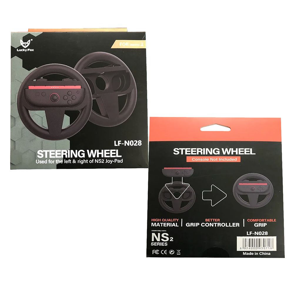 Lucky Fox Steering Wheel for Nintendo Switch 2 [N028] | Shopee Philippines