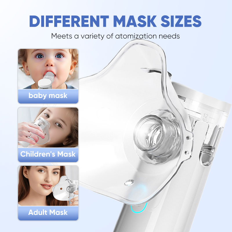 MCI Rechargeable Portable Nebulizer Inhaler Ultrasonic Spray Handheld ...