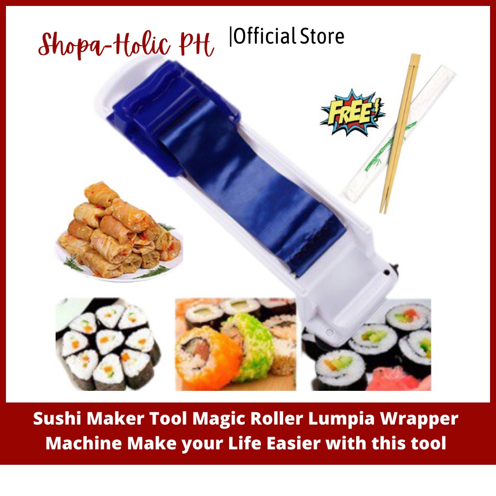 Sushi & Lumpia Maker Roller Tool | Easy & Fast Sushi & Lumpia Rolling ...