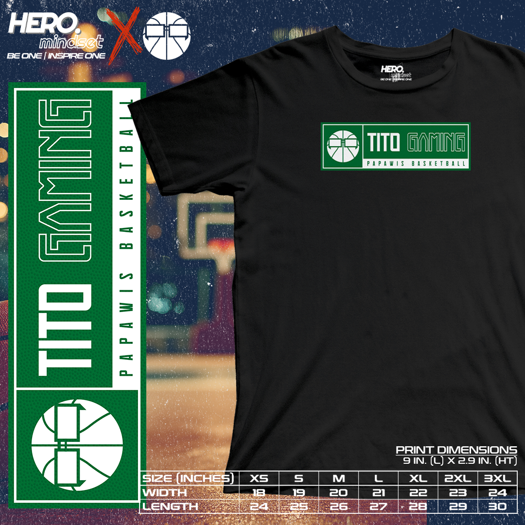 TITO GAMING PAPAWIS COLLECTION TITO MIKEE COLLAB STANDARD SHIRT ROUND ...