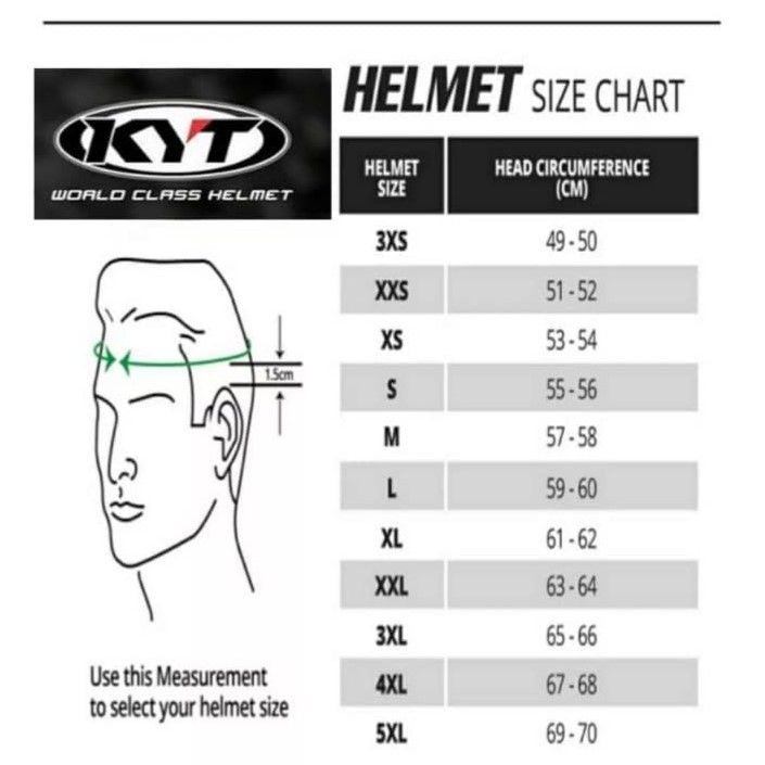 KYT TT-Course Megalodon Fullface Helmet Single Visor and Iridium Lens ...