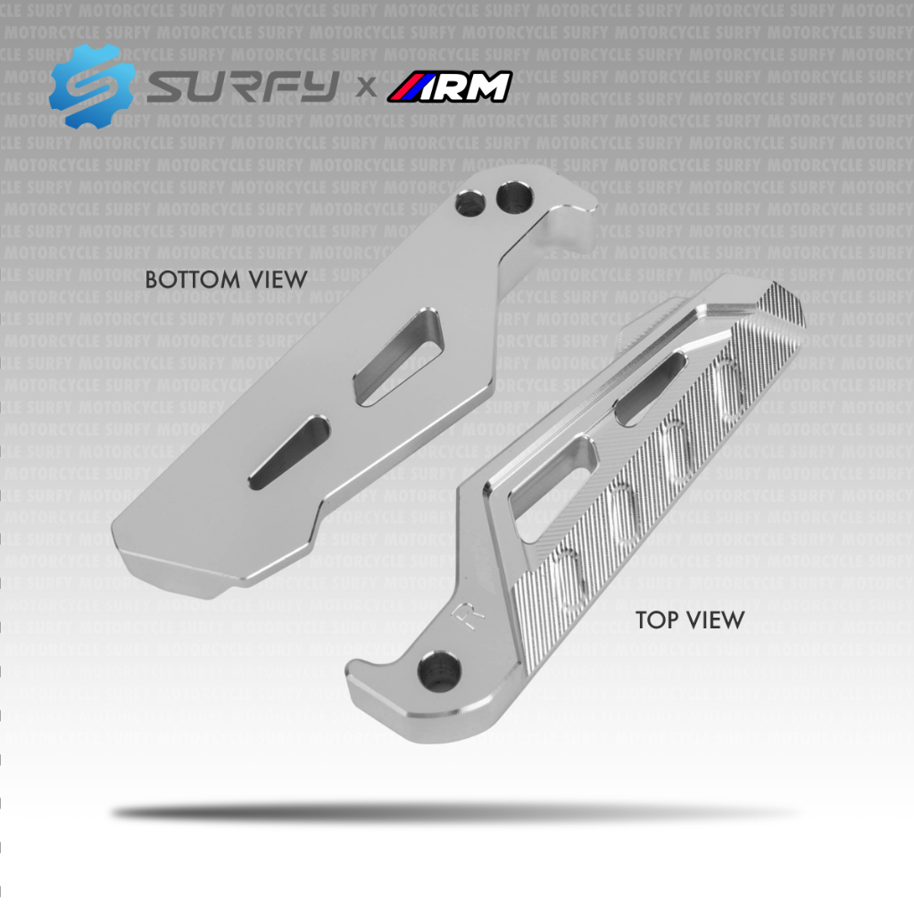 ARM Passenger Footrest For Nmax Aerox v1&v2 Full CNC Rear Pedal Anti ...