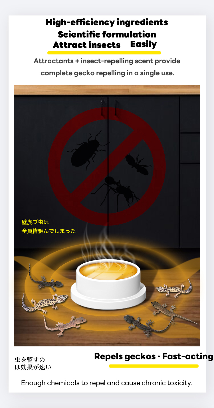 1second Kill a nest of lizard killer 8 Pcs/Box Ang Pinaka Mabisang Pain ...