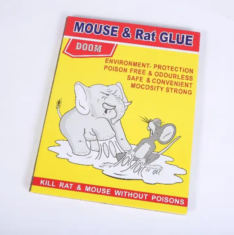 Strong Sticky Rat Mouse Glue Trap and board in Pest Control Household ...