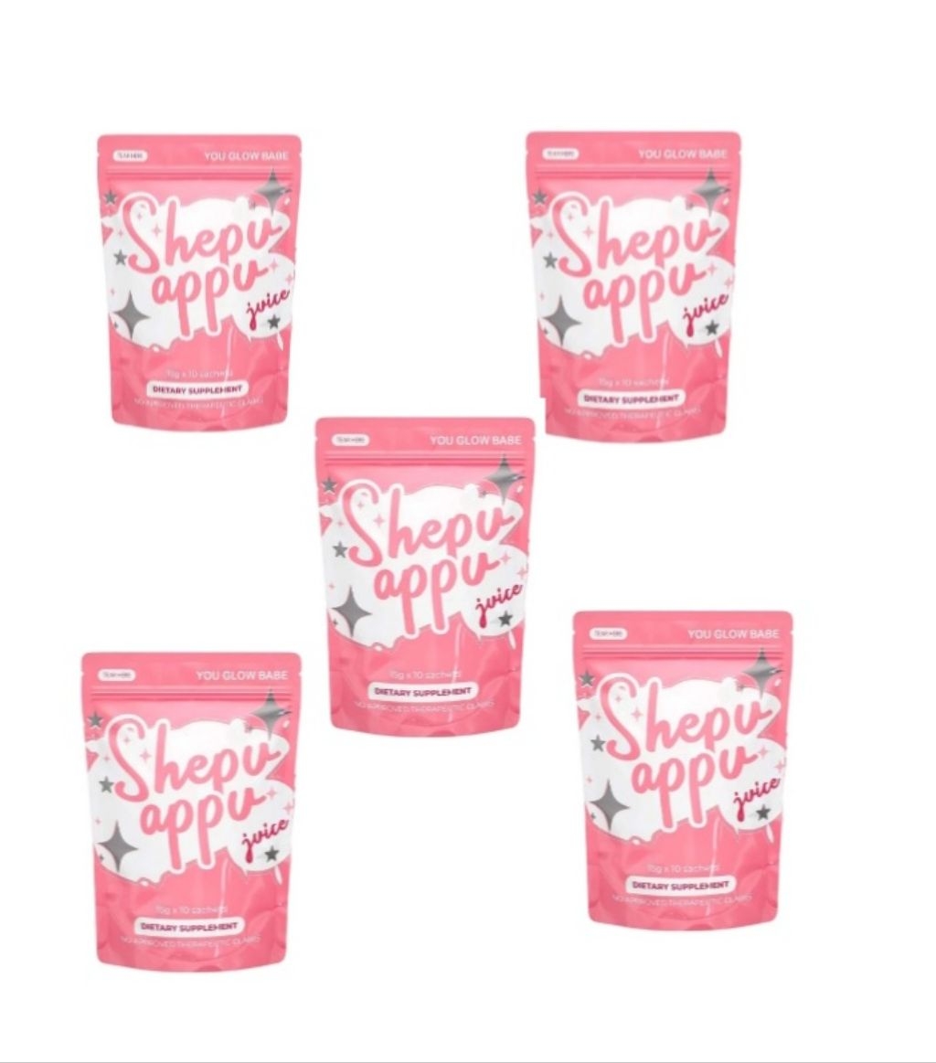 BEAUTY WHITE SHEPU APPU JUICE,RESELLER PACK,10pack or 5pack | Shopee ...