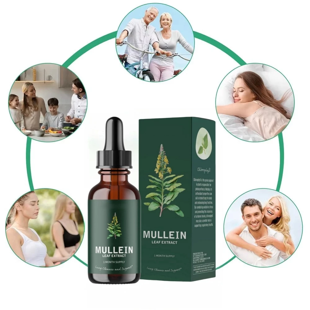 【Buy 1 Take 3】60ML Original Mullein Leaf Extract Drops Food Supplement ...
