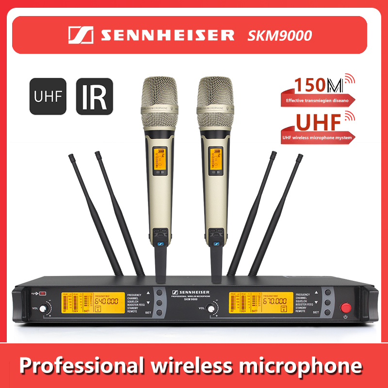 SKM9000 Professional Wireless Microphone System Dual Wireless ...