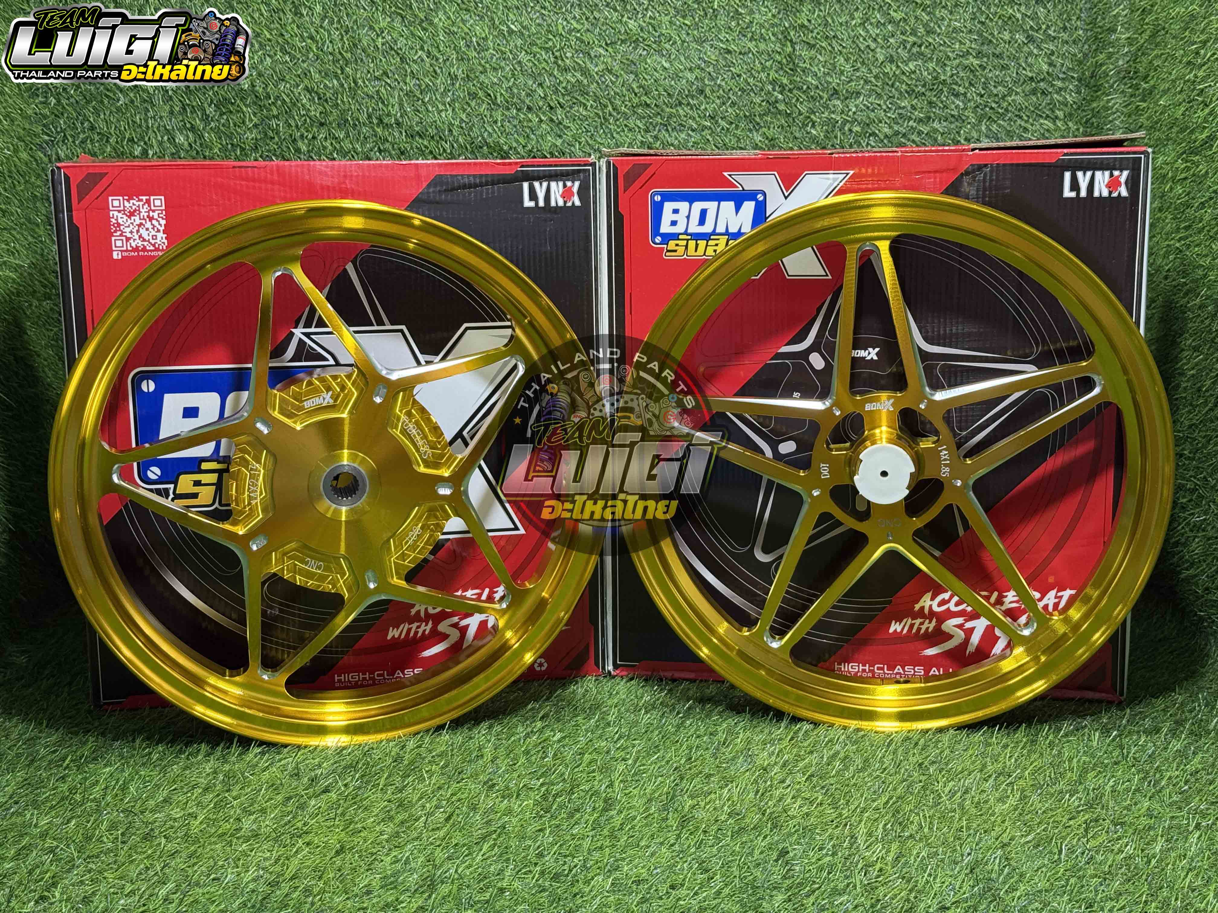 BOMX RANGSIT STAR MAGS / BOM X LYNX STAR CNC MAGS MIO / CLICK / BEAT ...