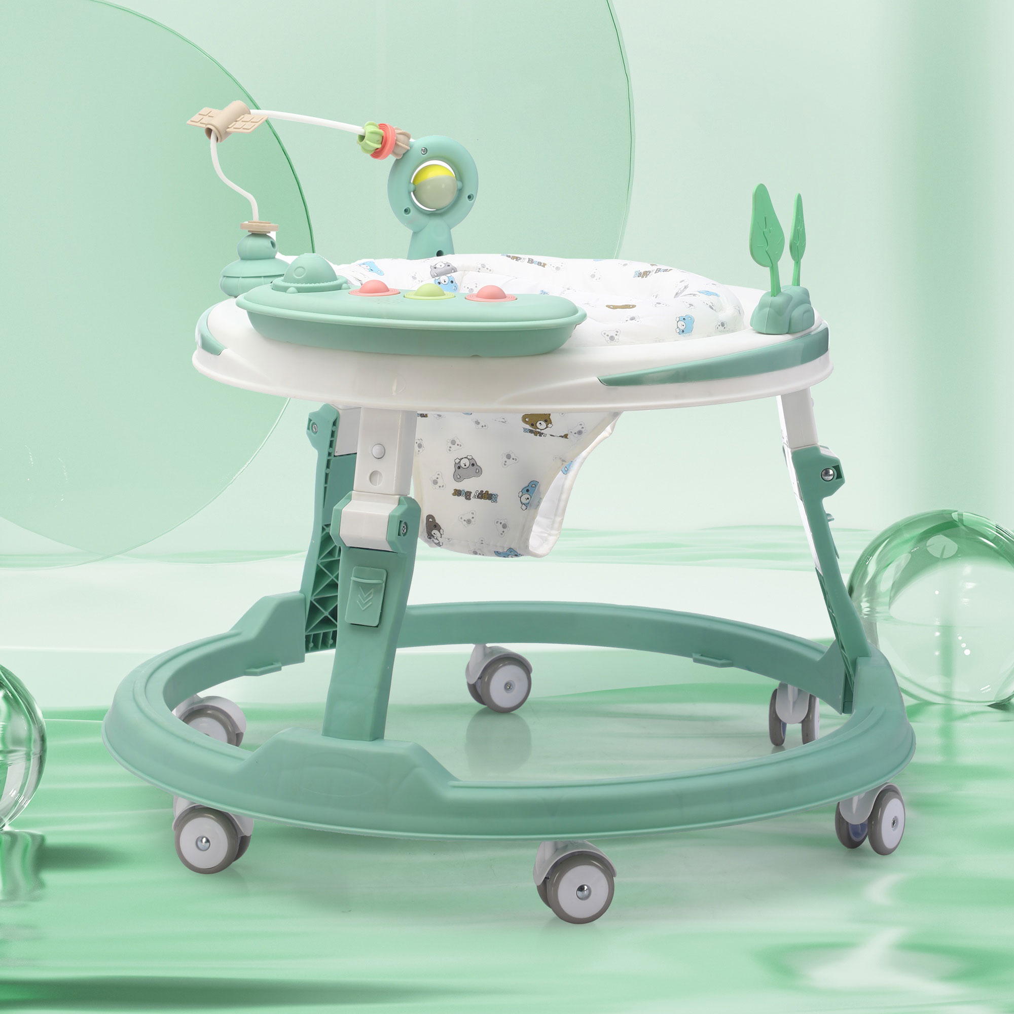 Monkey Baby Walker Suitable For 6-24 Months Infant multi-functional ...