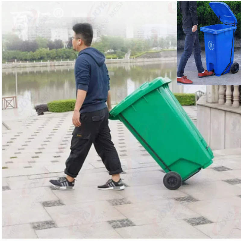 Outdoor Large Trashcan basurahan 30L/50L/100L/120LFood/Commercial and ...
