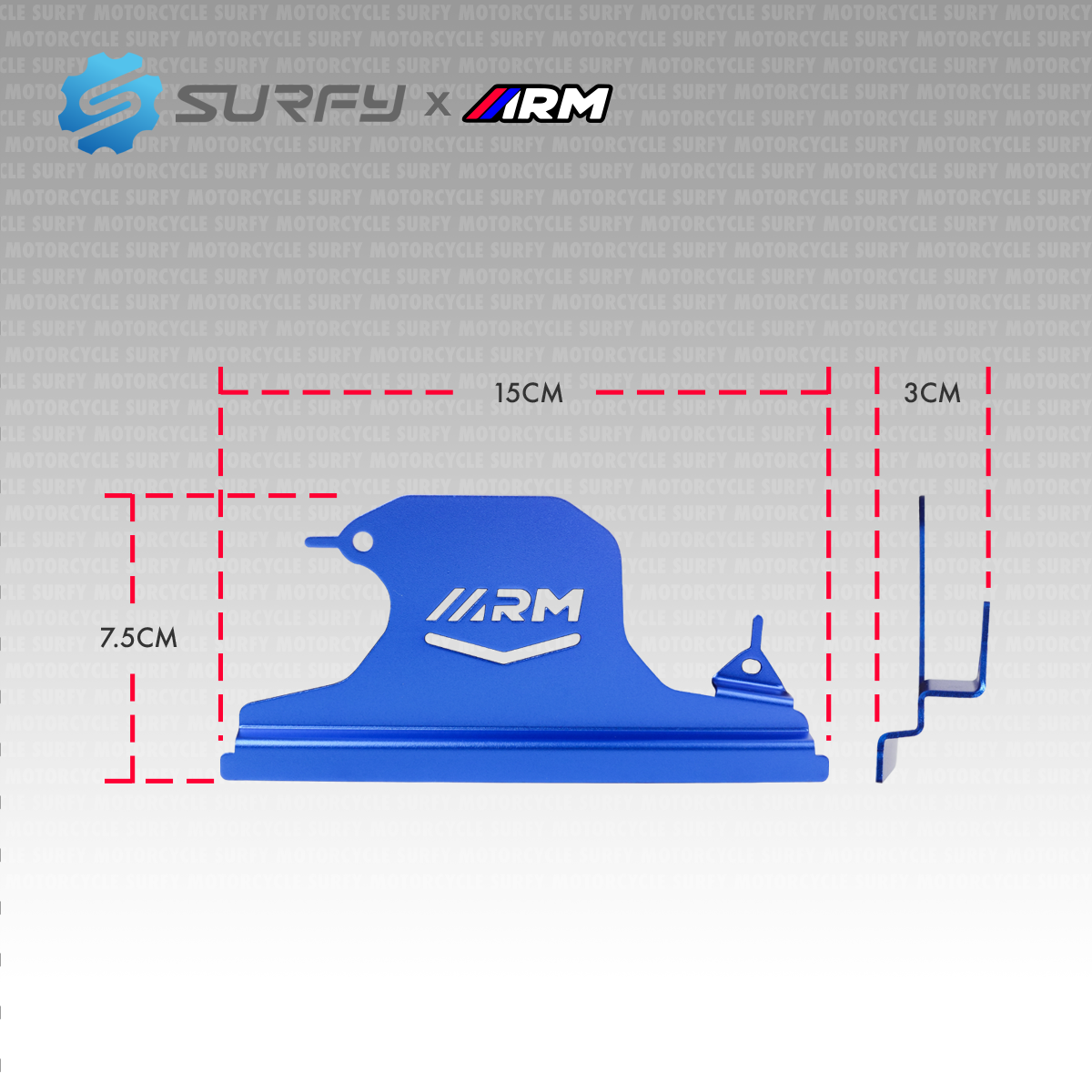 Arm Radiator Neck Cover Full CNC For Click 125i 150i ADV PCX 150 From ...